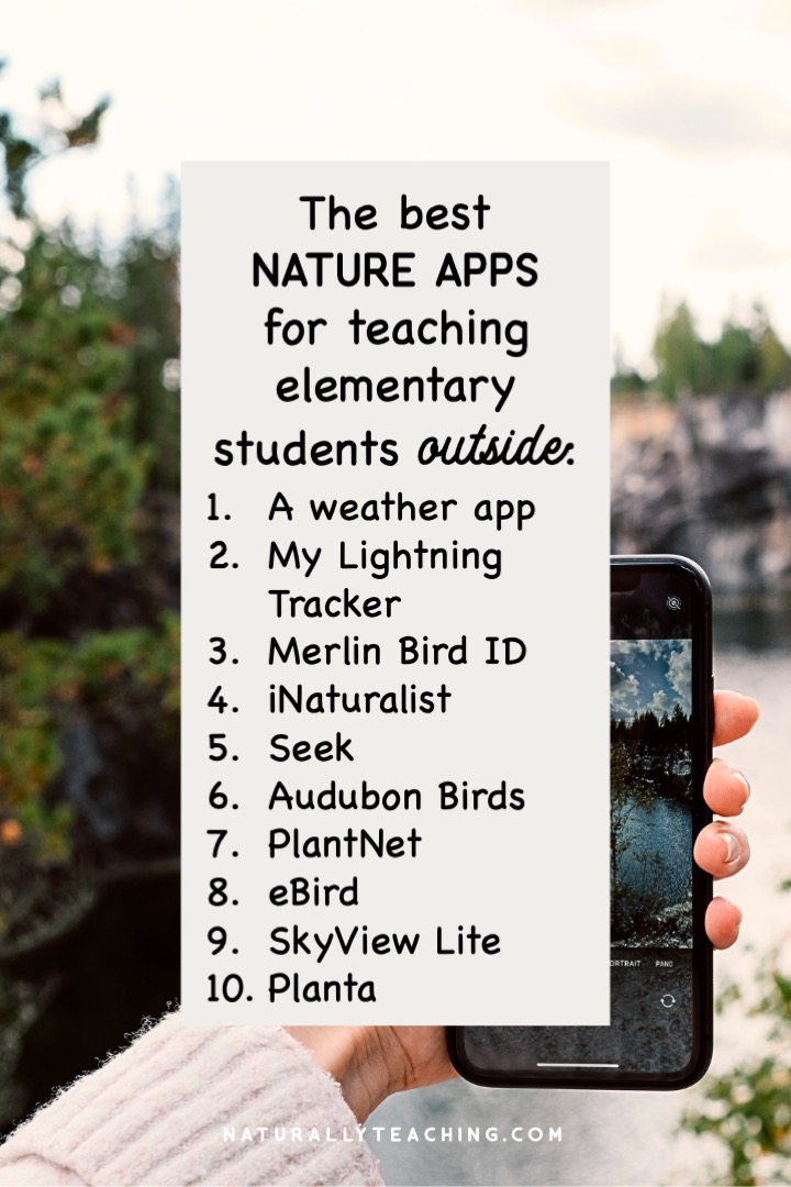 10 Best Nature Apps to Use in the Elementary Classroom