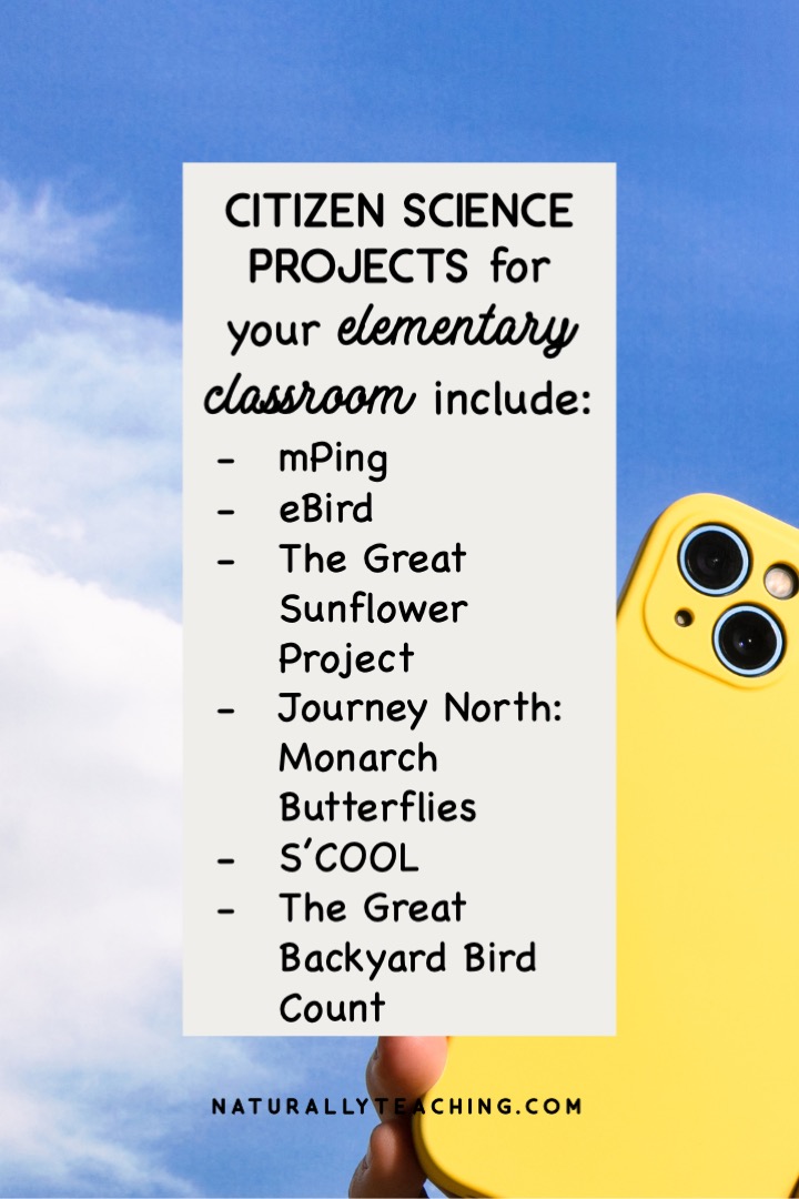 6 Citizen Science Projects for Elementary Students